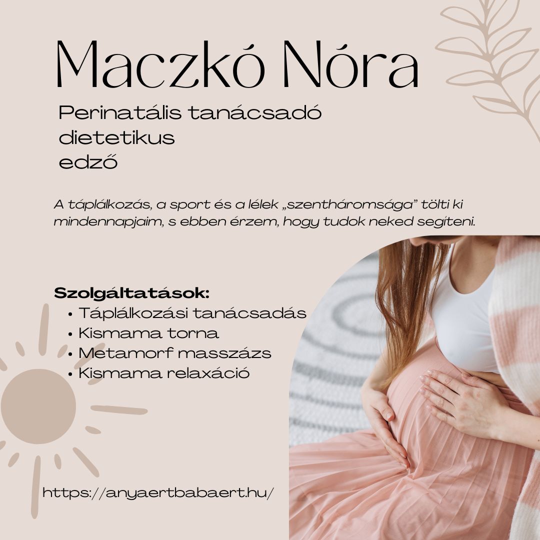Maczkó Nóra perinatális tanácsadó - Csodabababox